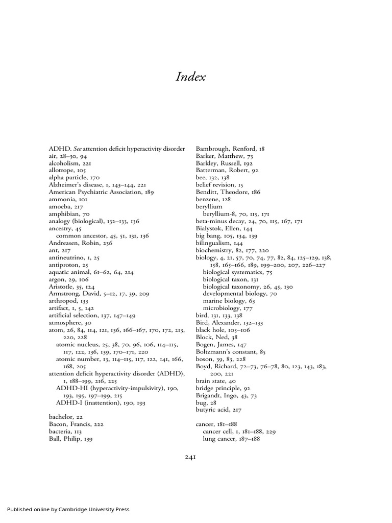 15.0 PP 241 250 Index | PDF | Rna