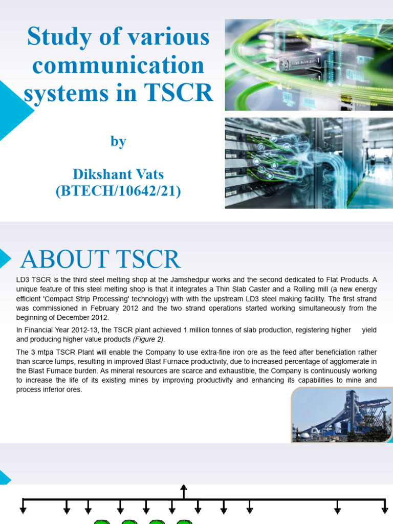 Industrial Communication Systems in TSCR | PDF | Computer Network ...