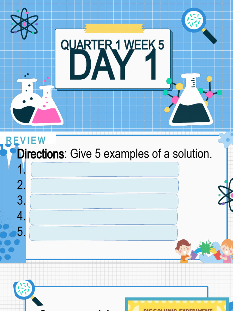 Q1 PPT Science W5 | PDF | Suspension (Chemistry) | Mixture