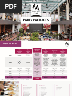 Torq03 - Corporate Rate Card | PDF | Cocktails | Drink