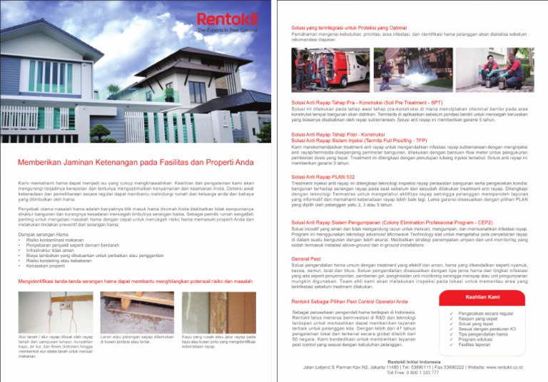 Brosur Rentokil - Rayap (Indonesia) | PDF