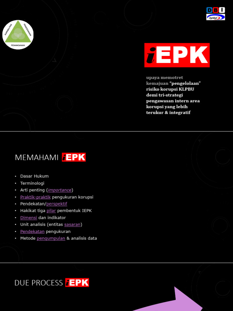 IEPK Sebagai Bagian Maturitas SPIP | PDF