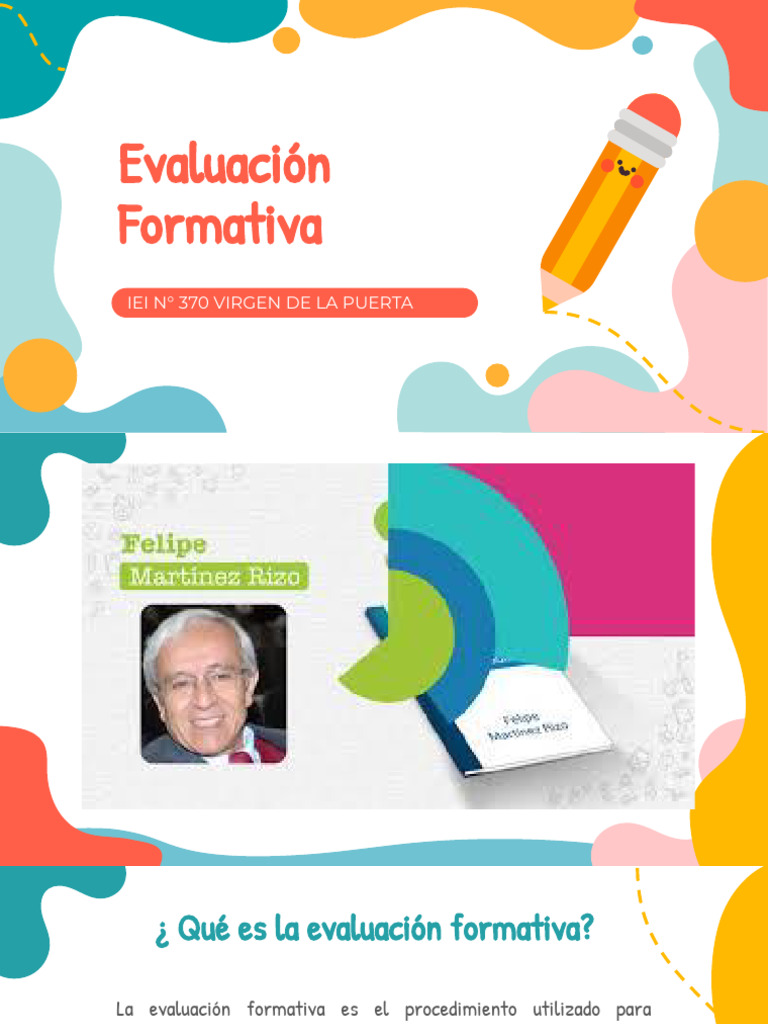 Evaluación Formativa | PDF | Evaluación | Aprendizaje