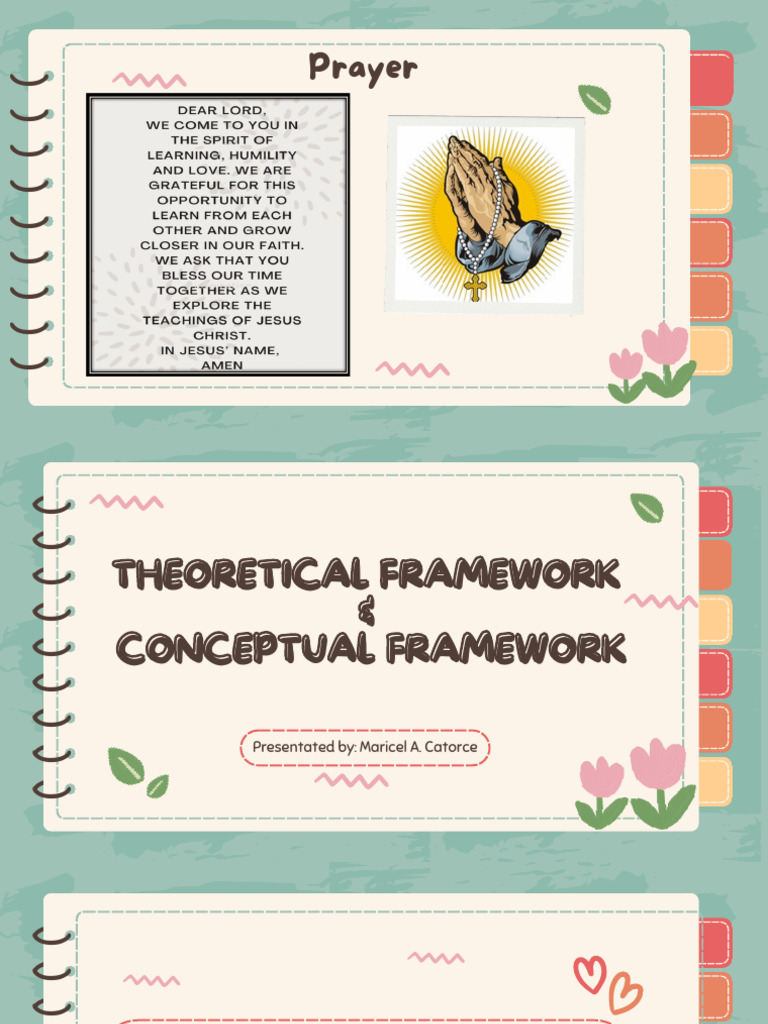 Theoretical and Conceptual Frameworks | PDF | Theory | Learning