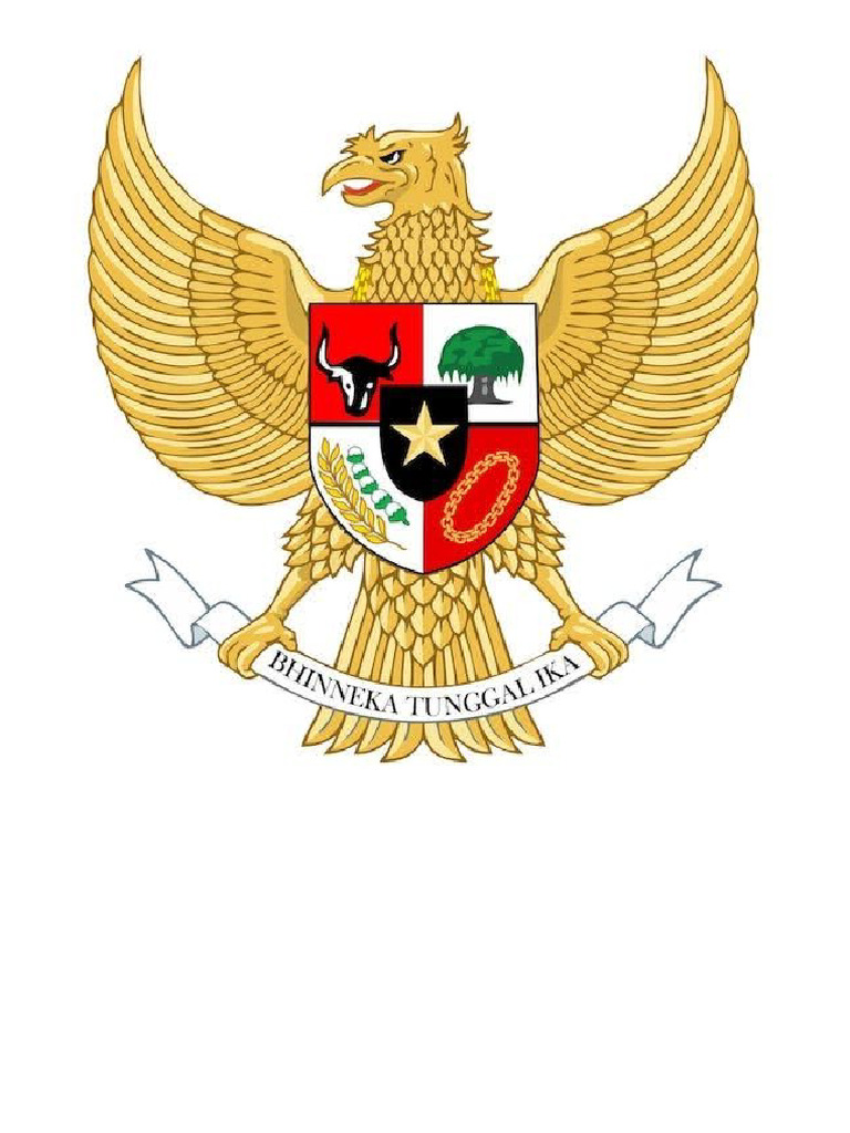 Contoh Gambar Garuda Pancasila | PDF