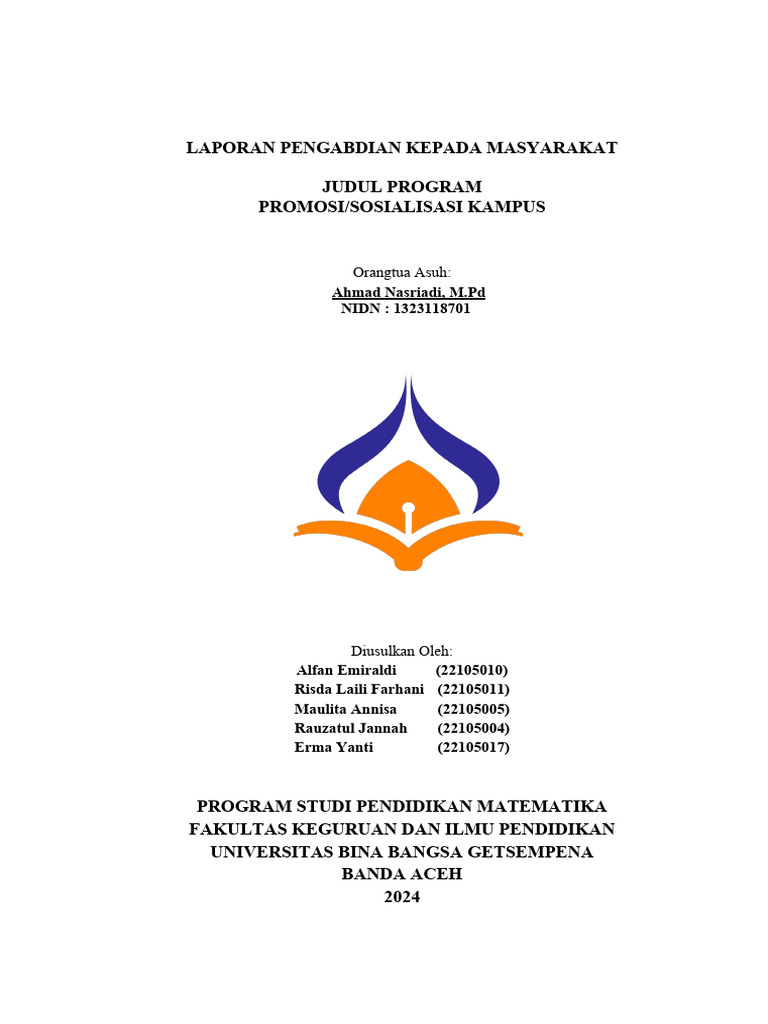 Promosi Kampus UBBG untuk Calon Mahasiswa | PDF
