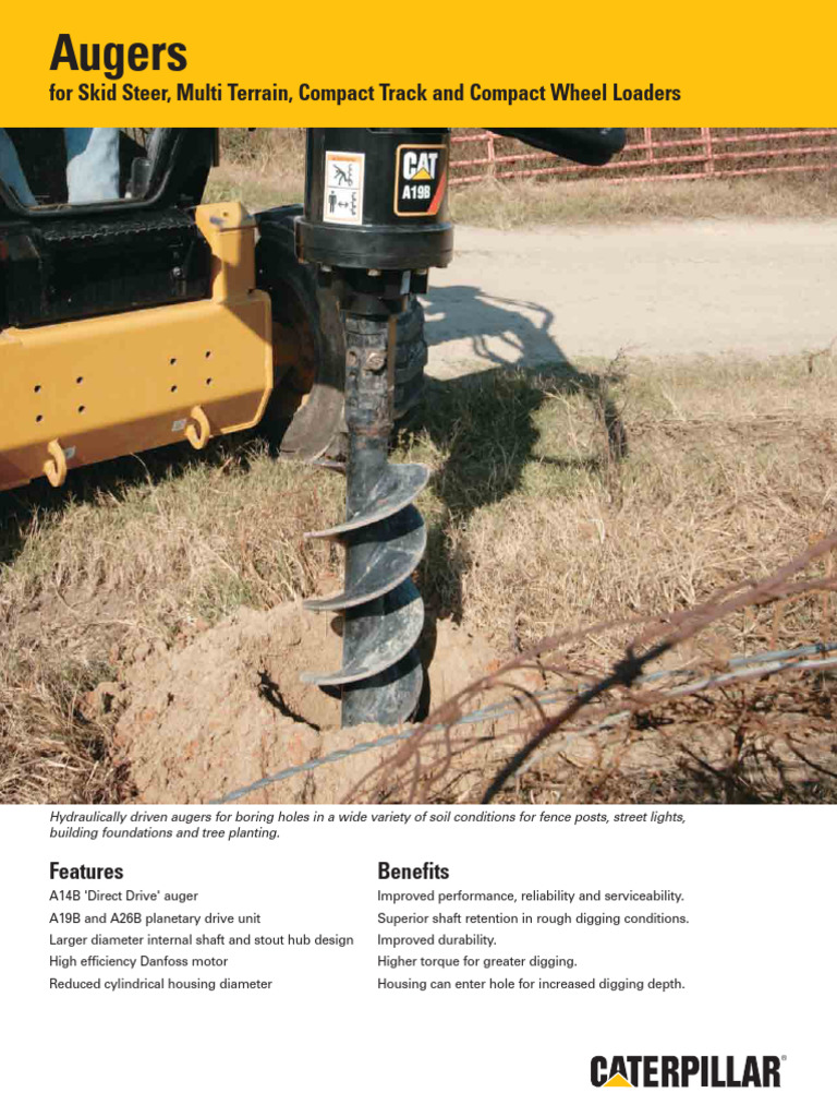 Auger A14B, A19B, A26B HEHX3171-04 | PDF | Loader (Equipment) | Vehicles