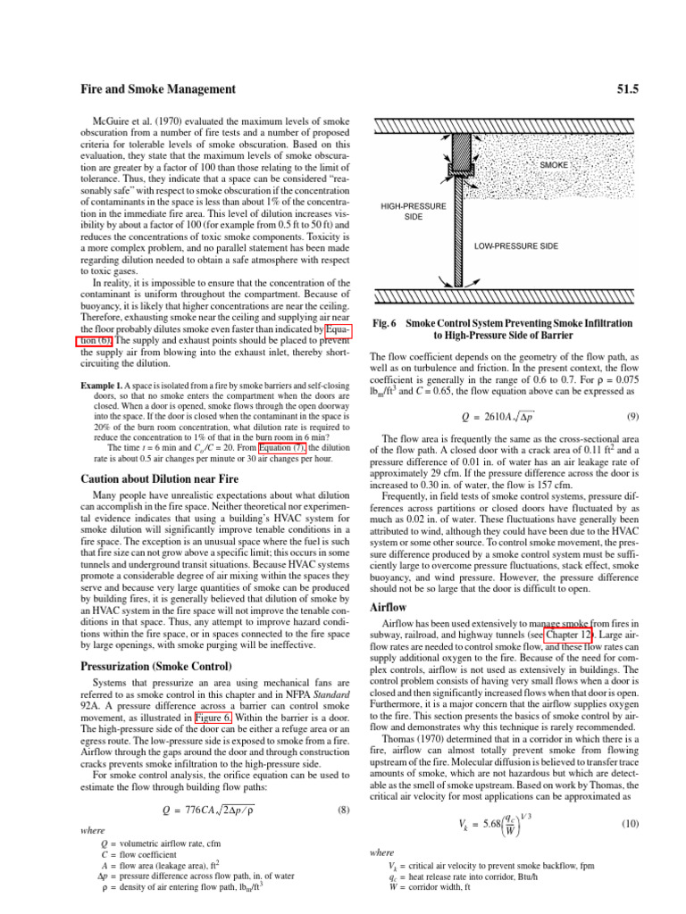Room Pressure Calculation-ASHRAE-IP | PDF | Smoke | Gases