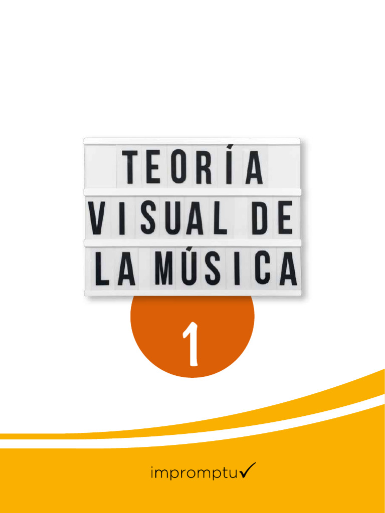 Teoria Visual de La Musica Extracto 1 | PDF | Escala (música) | Tempo