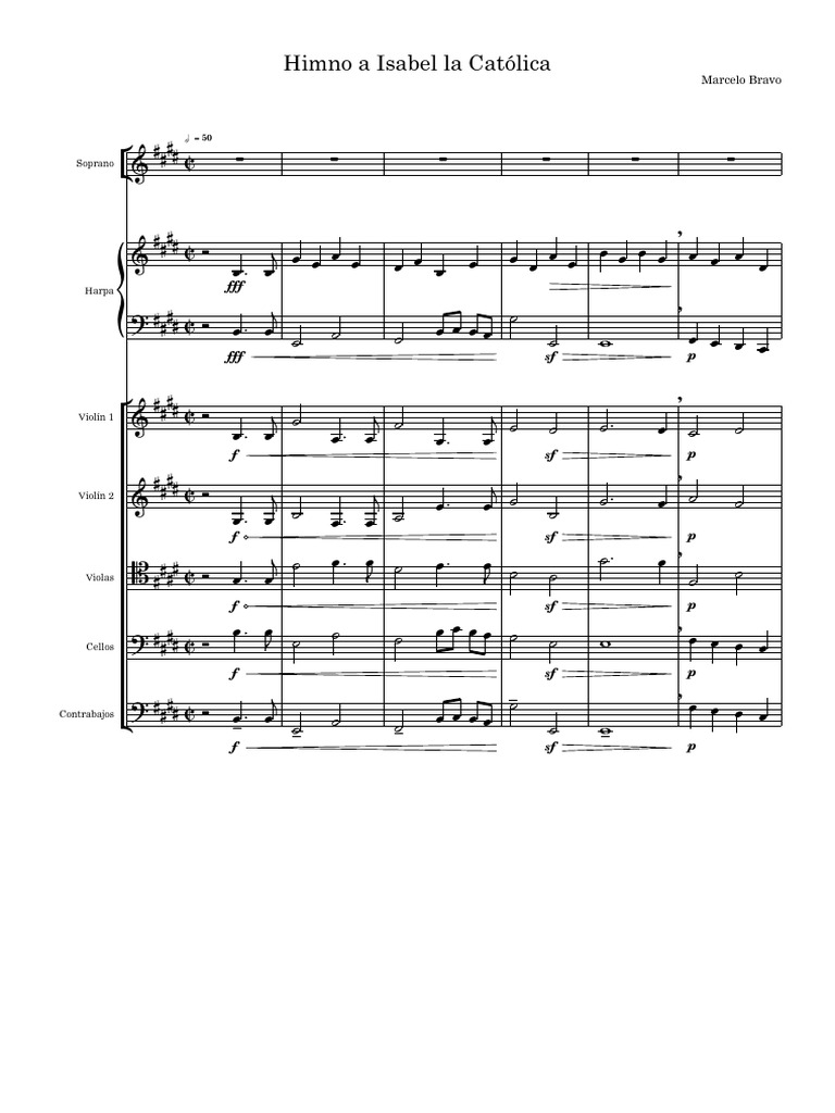 Isabel la Católica Hymn | PDF