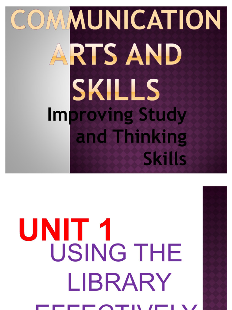 Communication-Arts-and-Skills (NC1 AUTOMOTIVE) | PDF | Books | Reference Works