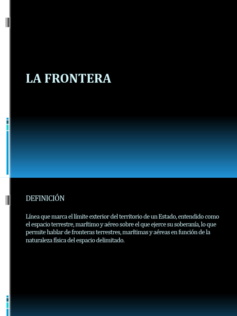 La Frontera | PDF