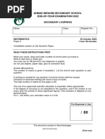 Imo Sample Paper Class-9 2025-26 | PDF | Triangle | Geometry