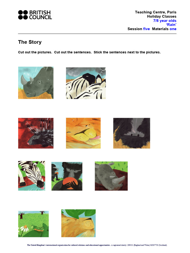 Session Five Materials 1 The Story | PDF