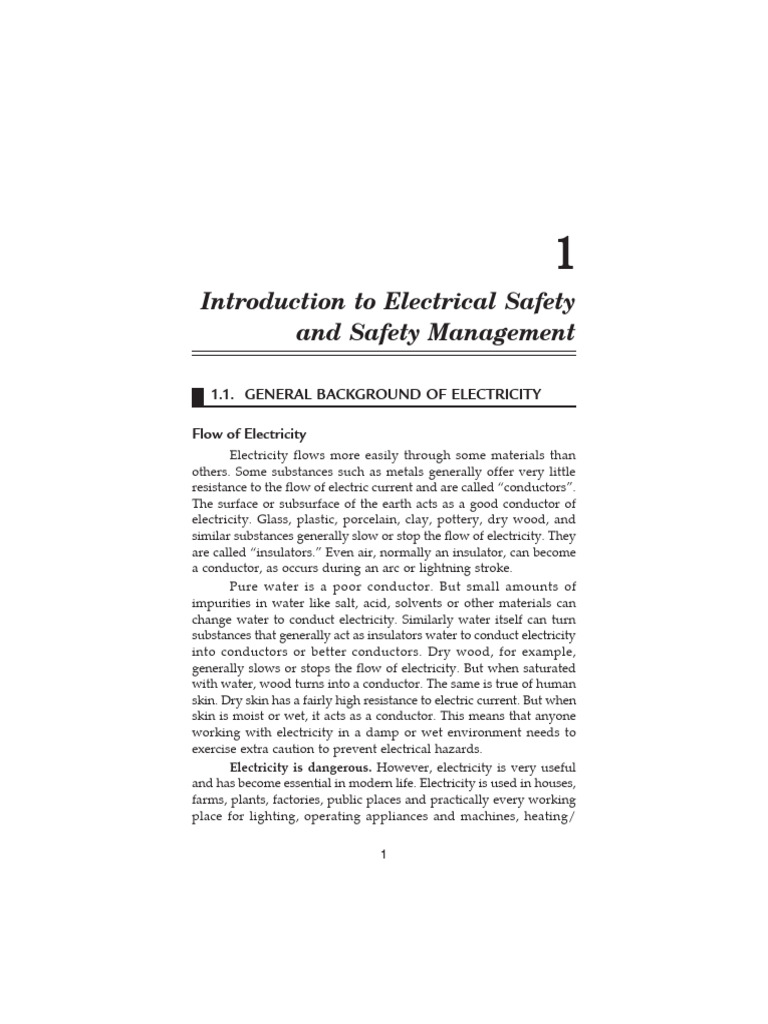 Electrical Safety Guidelines and Practices | PDF | Insulator ...