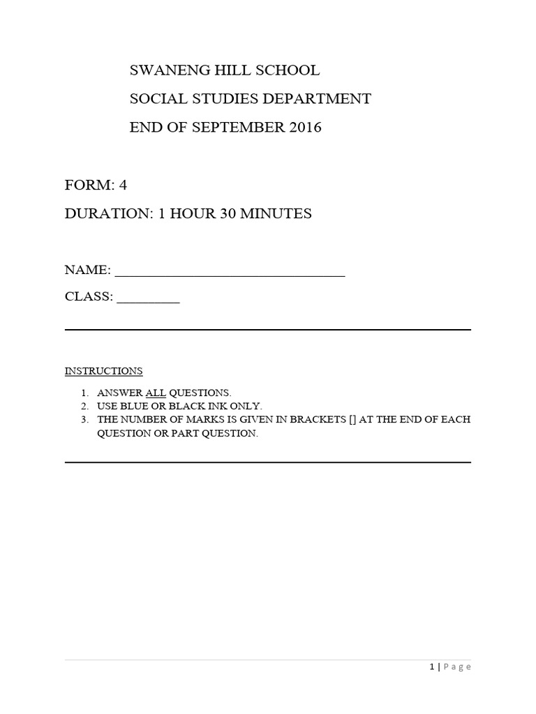 End of Sept 2016 f4 | PDF | Social Psychology