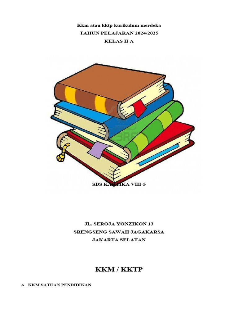 KKM KKTP kelas 2 2024-2025 | PDF