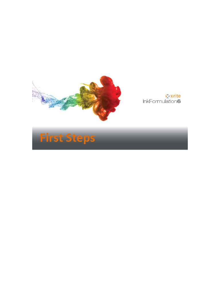 InkFormulation_6_First_Steps_EN | PDF | Backup | Color