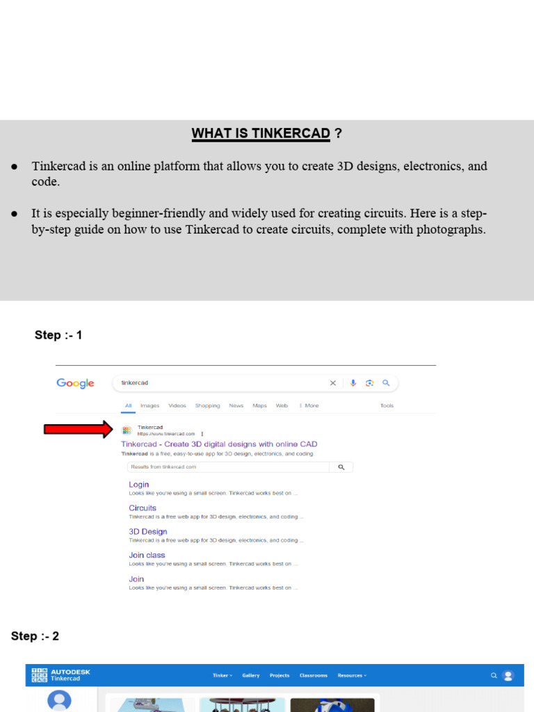 Autodesk Tinkercad | PDF | Computers | Technology & Engineering
