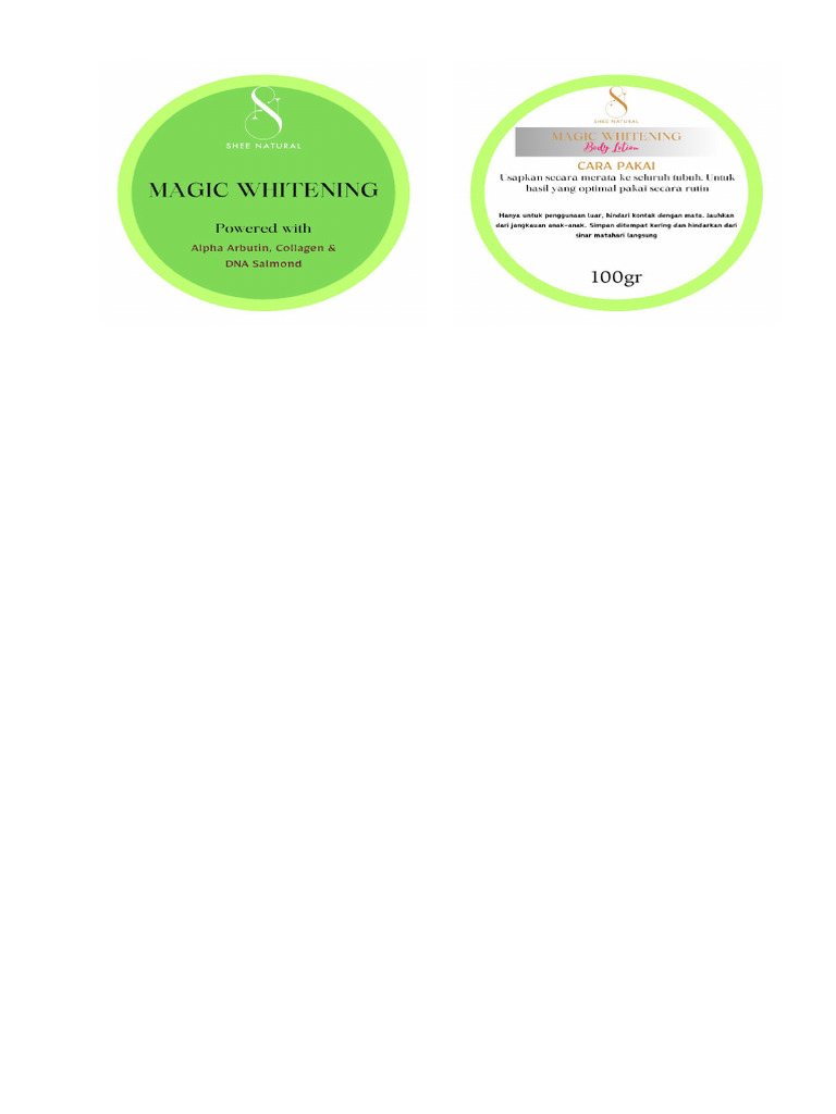 Label Hijau | PDF