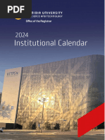 2025-Institutional Calendar Approved by Senate 13nov2024 | PDF ...