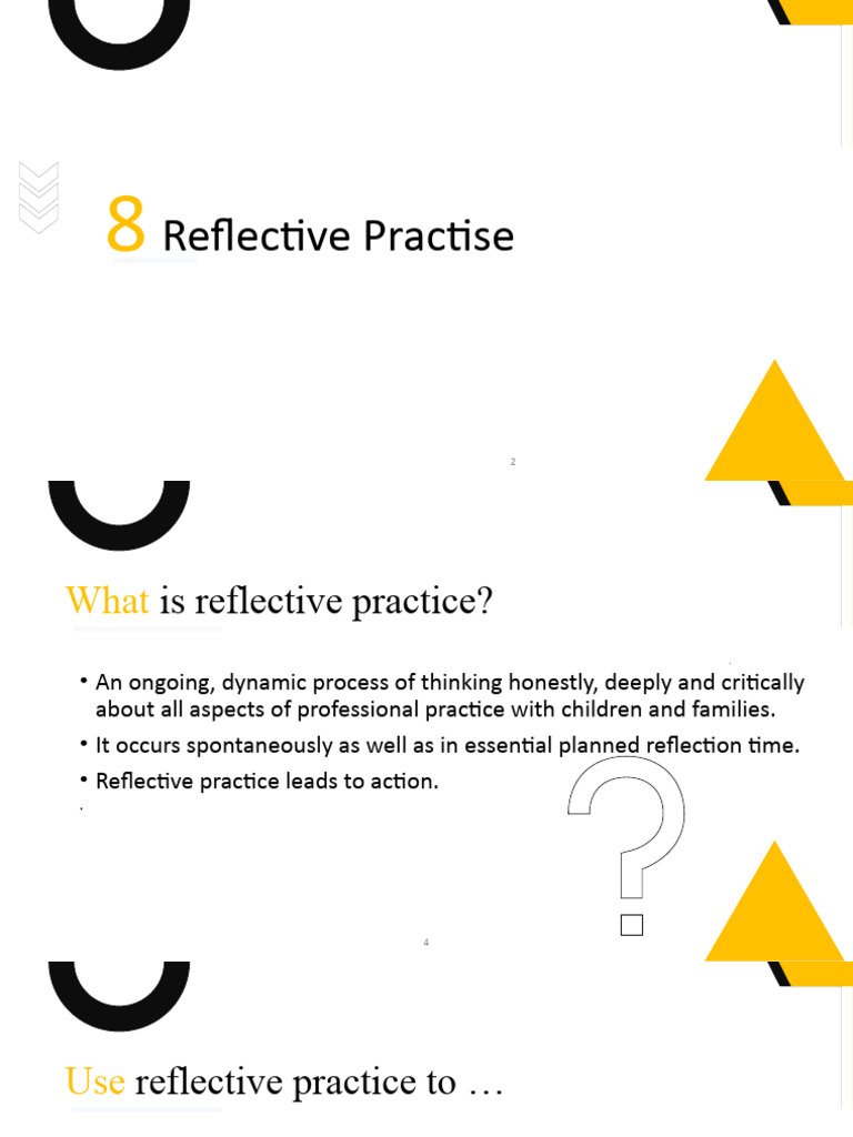 yellow and black template work | PDF | Reflective Practice | Learning