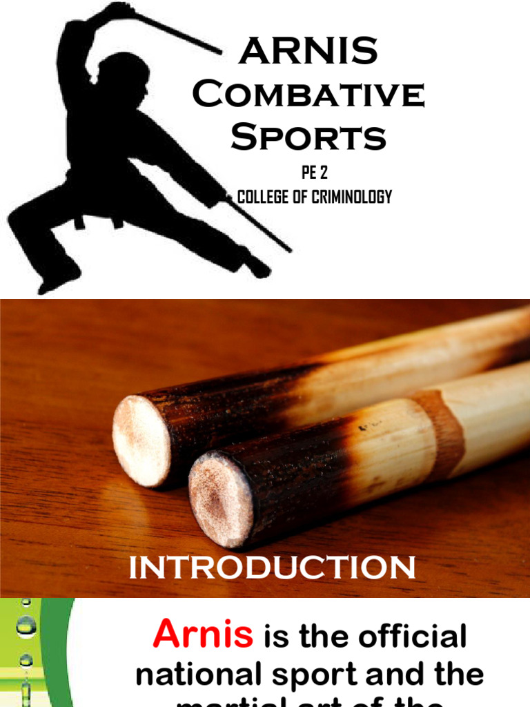 ARNIS_Lesson 1 | PDF | Individual Sports | Combat Sports