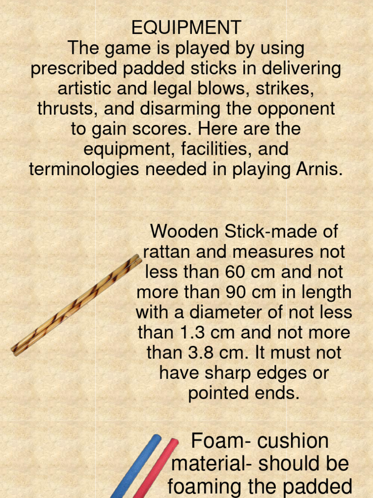 ARNIS - Lesson 2 | PDF