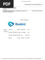 Blue Bird Invoice | PDF