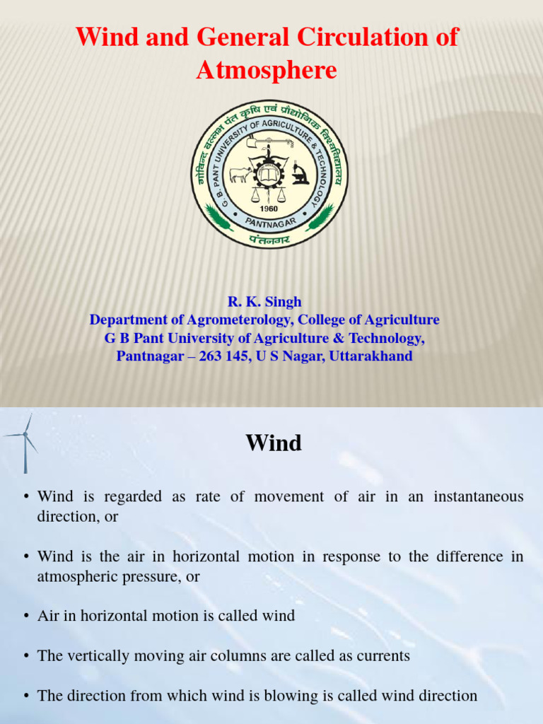 Understanding Wind and Atmospheric Circulation | PDF | Wound | Cyclone