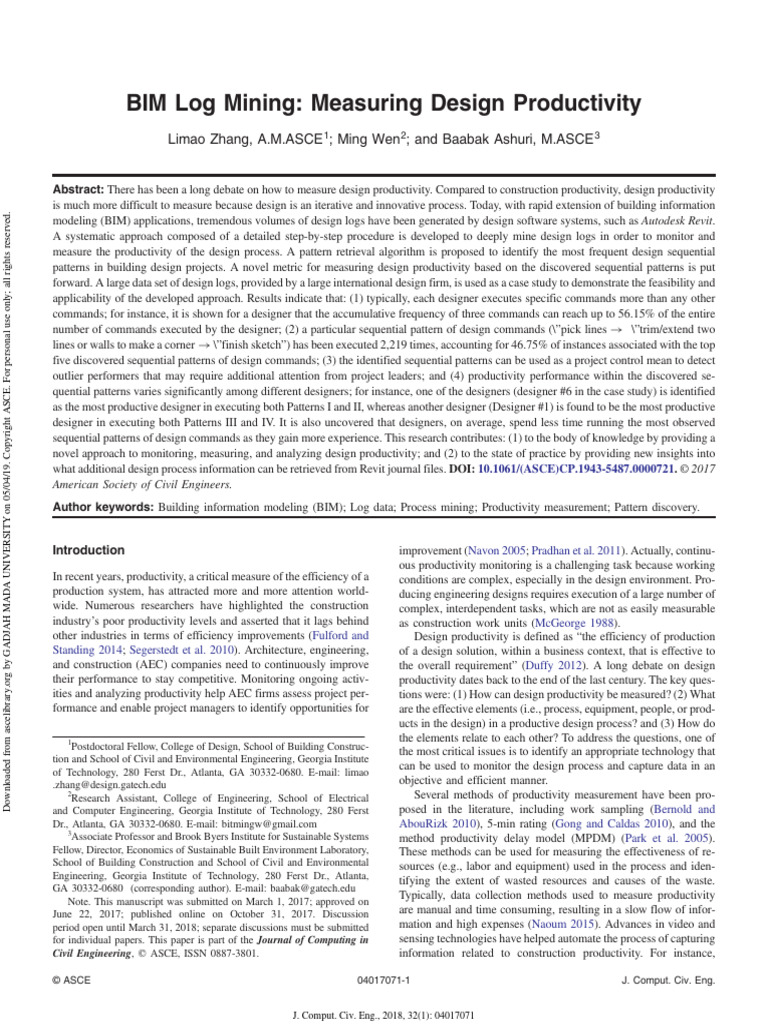 BIM Log Mining | PDF | Autodesk Revit | Building Information Modeling