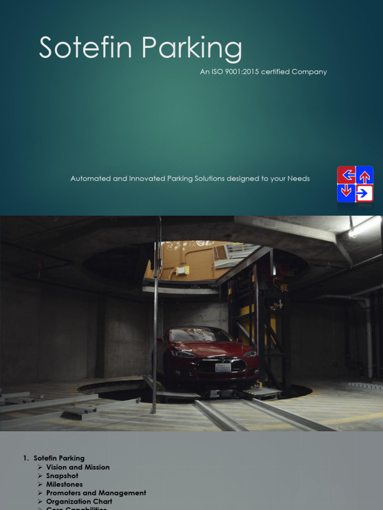 DSPL - Sotefin Investor Deck | PDF | Parking | Parking Lot