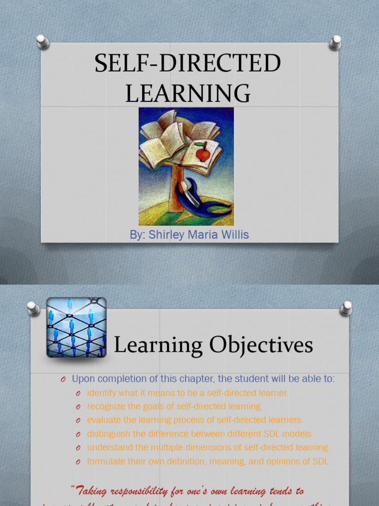 Self Directed Learning PP | PDF | Learning | Adult Education