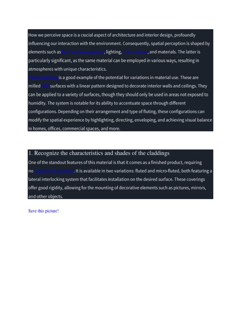 How We Perceive Space Is A Crucial Aspect of Architecture and Interior ...