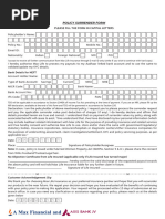 NACH Mandate Form for Bajaj Allianz | PDF | Financial Services ...