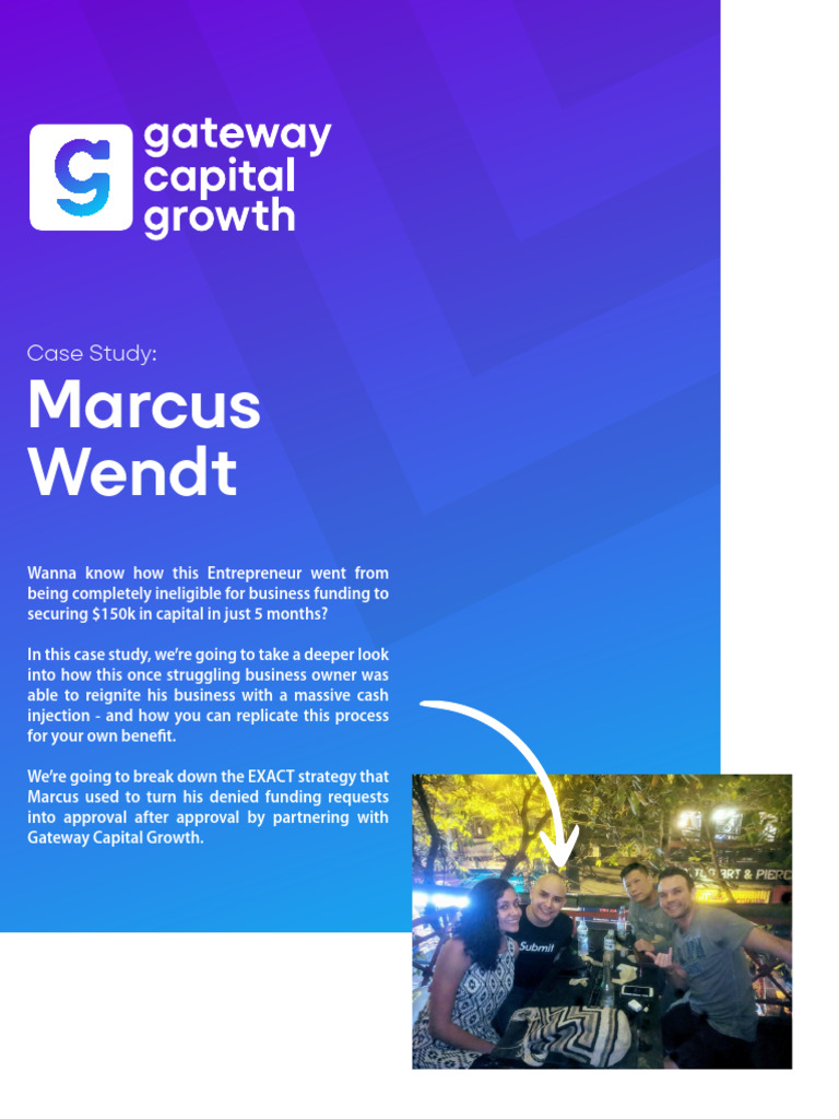 Credit Repair Marcus Case Study | PDF | Banks | Credit