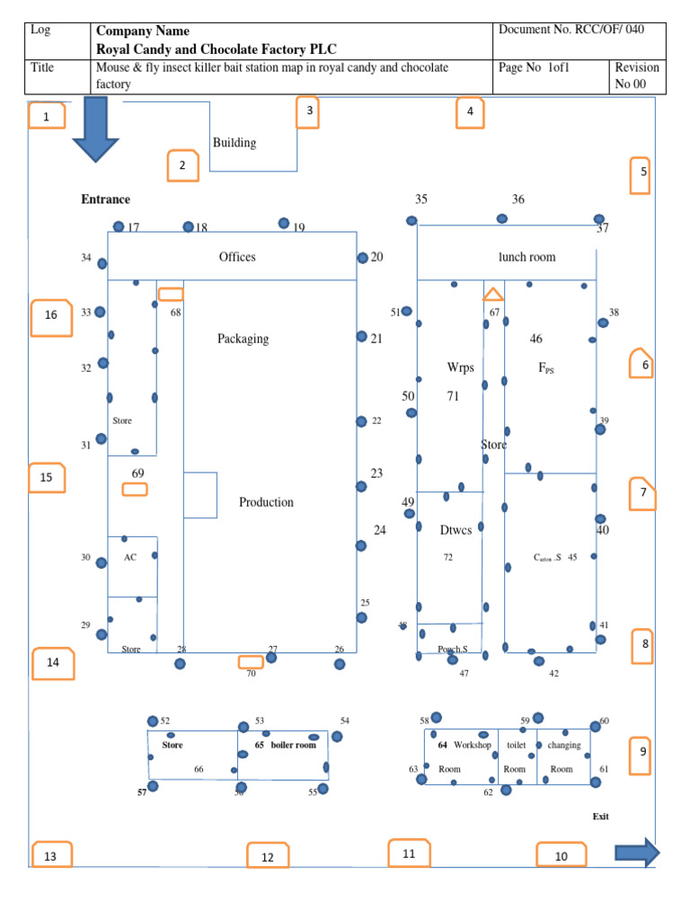 Bait Stasion Map | PDF | Desserts | Sugar