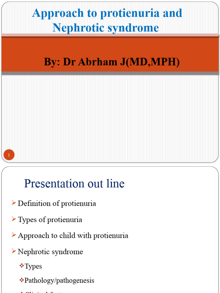 Protienuria | PDF | Kidney | Clinical Medicine