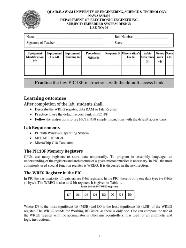 ESD Lab6 DARK 22ESD | PDF | Computer Data Storage | Computing