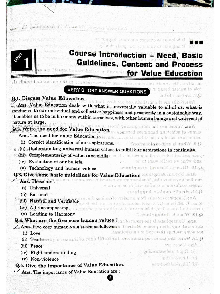 Universal Human Value | PDF