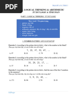 Bộ câu hỏi trong đề thi thử Toán TIMO lớp 2 vòng quốc gia cho các em học sinh kiểm tra năng lực ...