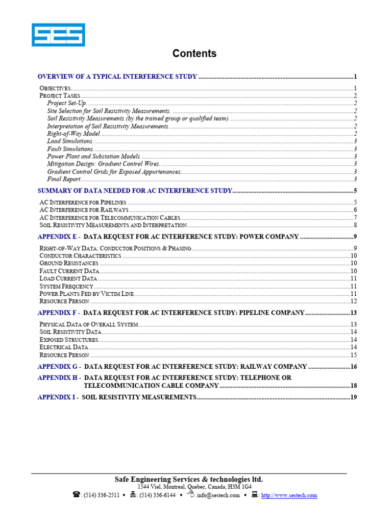 Overviewofa Typical Interference Study | PDF | Alternating Current ...