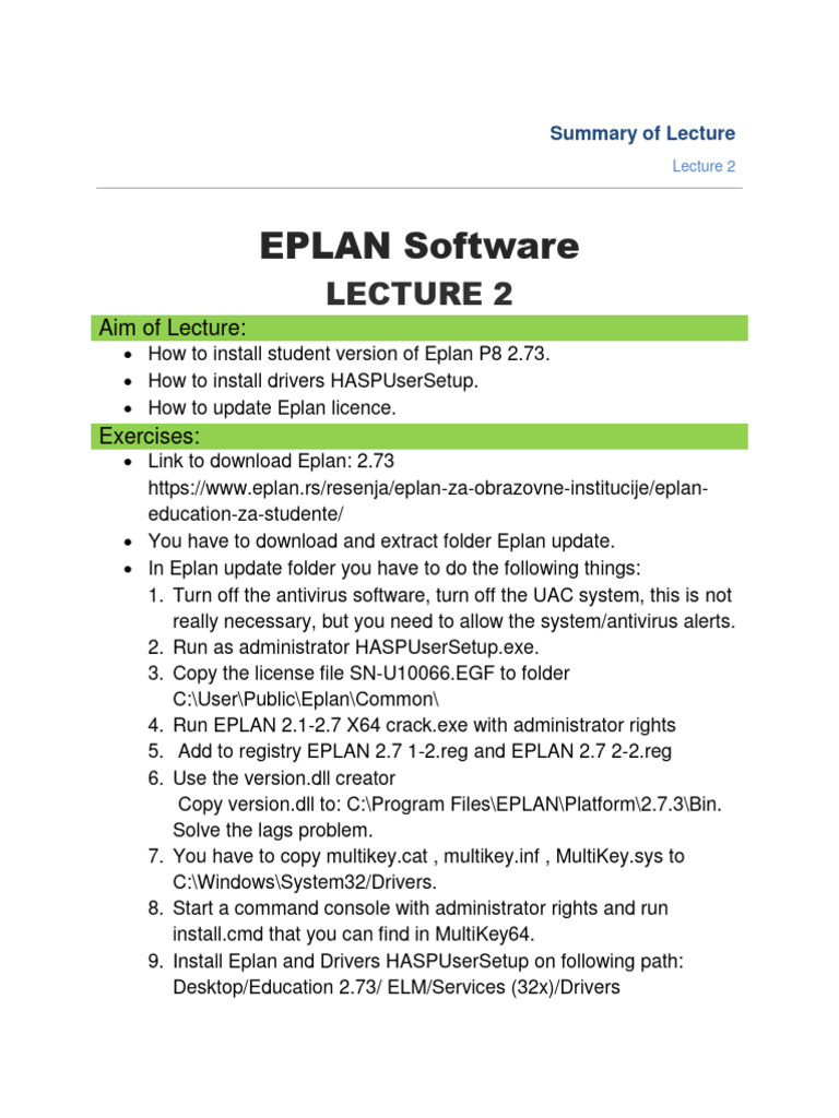 Summary of Lecture 2 | PDF | Computers