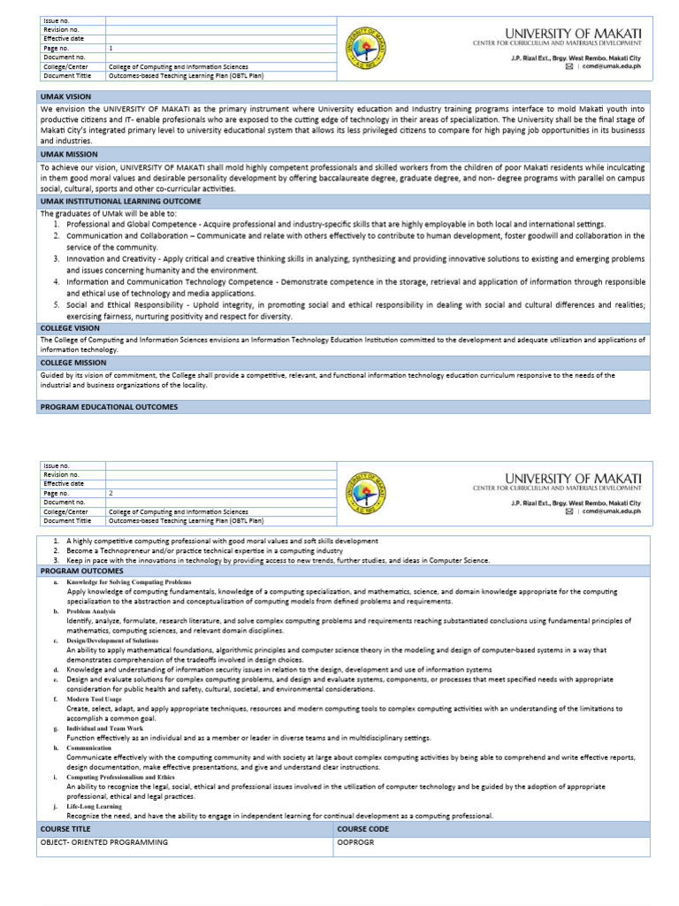 Ooprogr Obtl 2023 2024 Picab | PDF | Method (Computer Programming) | Object Oriented Programming
