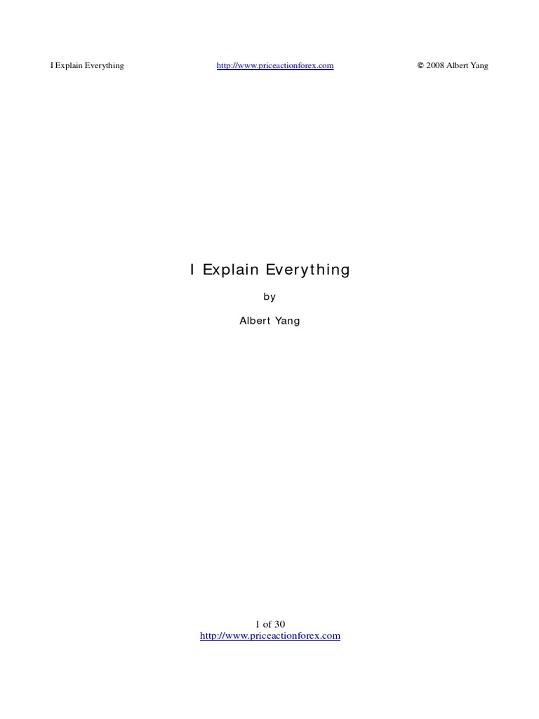 YANG I Explain Everything | PDF | Philosophy
