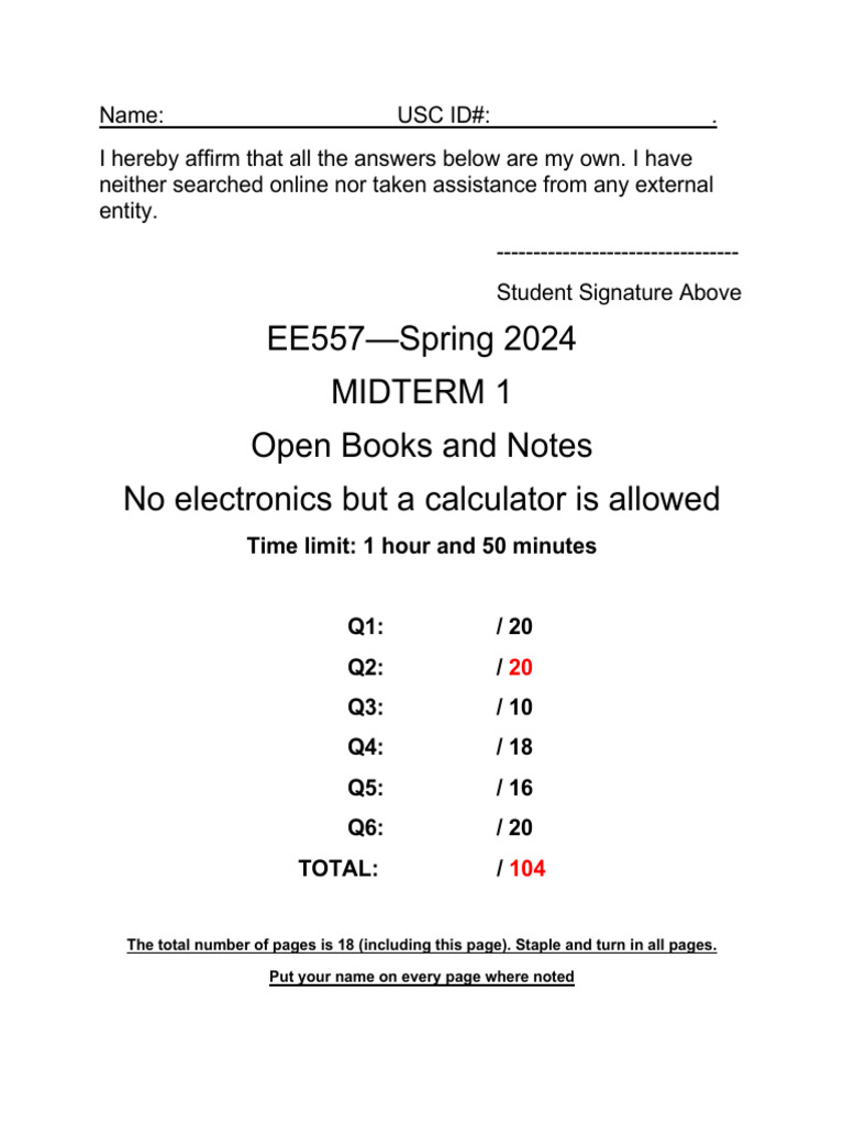Midterm solution | PDF | Central Processing Unit | Cpu Cache