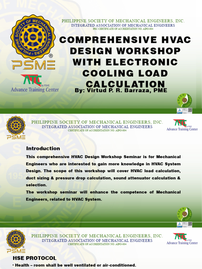 01 TD-PPT Green 2023 - Hvac Design Outline Presentation | PDF ...