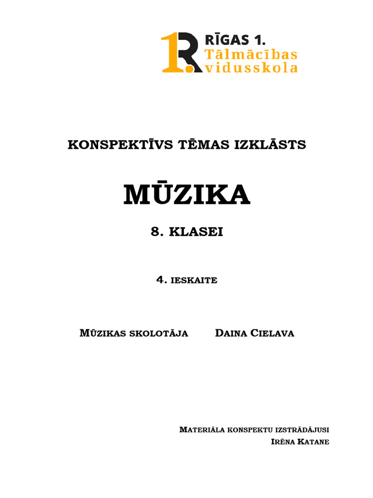 Muzika 8.4 | PDF