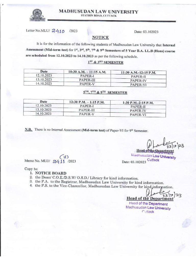 Internal Assessment 5 Yr1696334114 | PDF