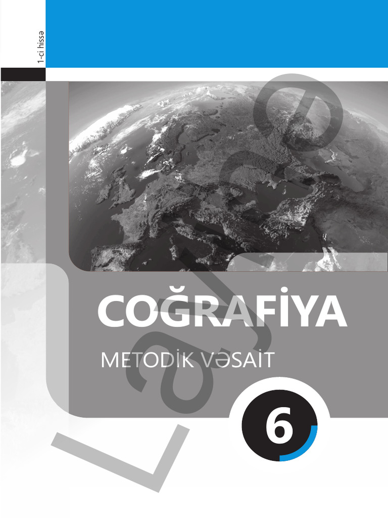 Coğrafiya Metodik Vəsait 6 Sinif 2024 | PDF